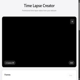 Time Lapse Creator - Free Online Timelapse Video Maker